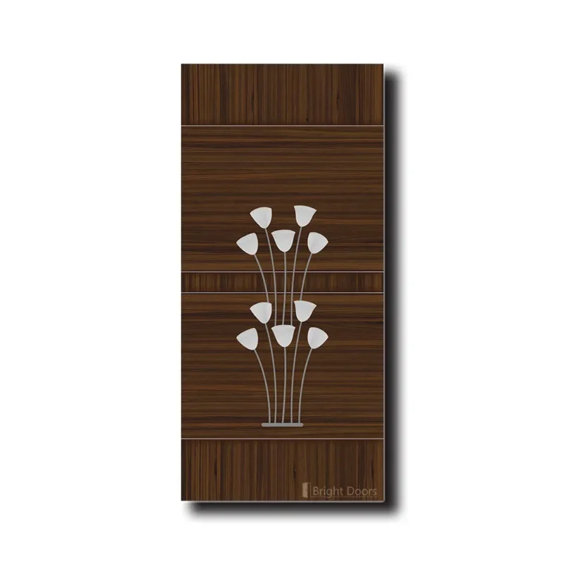 Walnut Tulip Design Bedroom Doors | GAA046 - Bright Doors